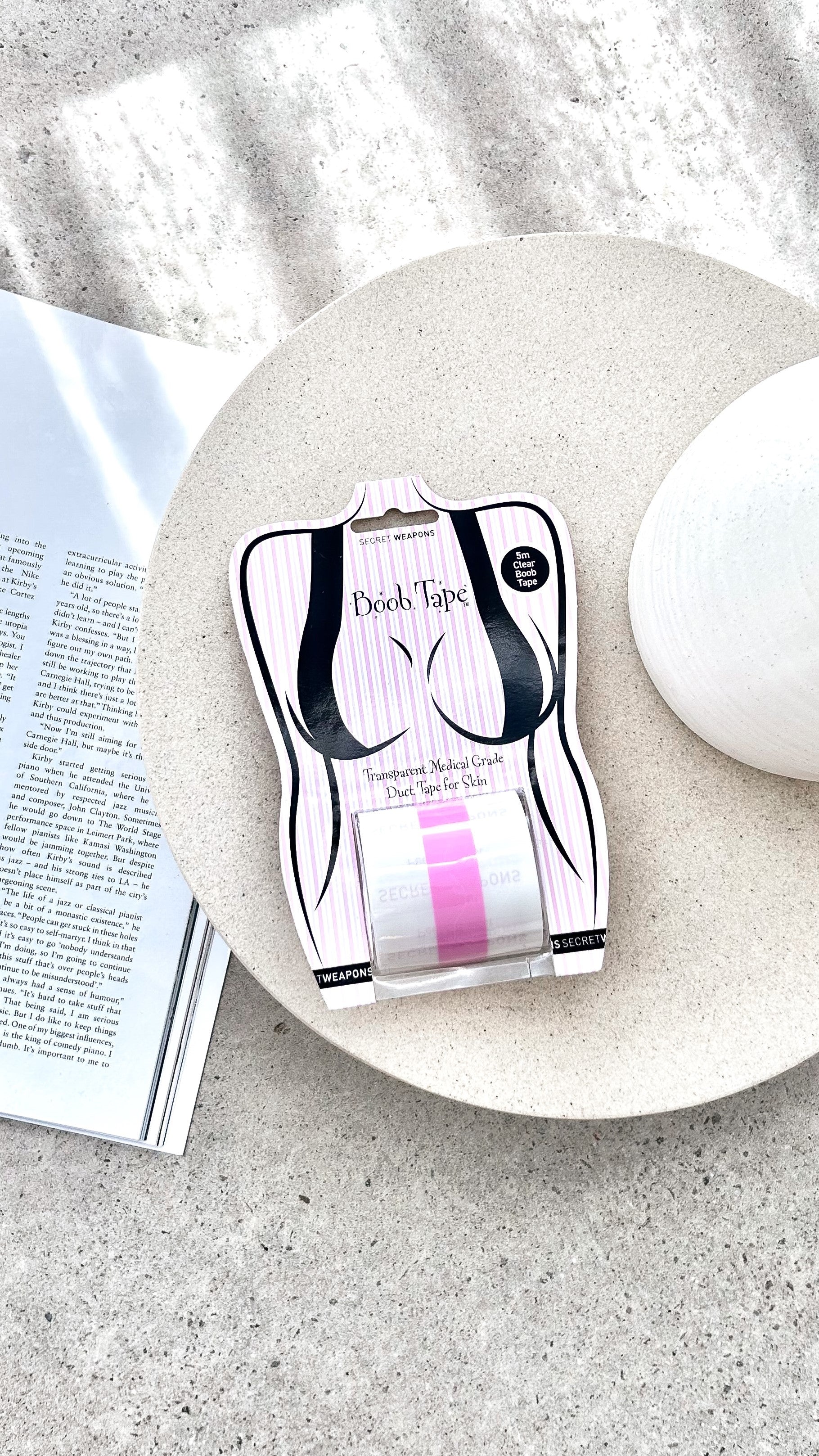 Boob Tape - Totally Clear - Buy Women's Bobby Tape - Billy J