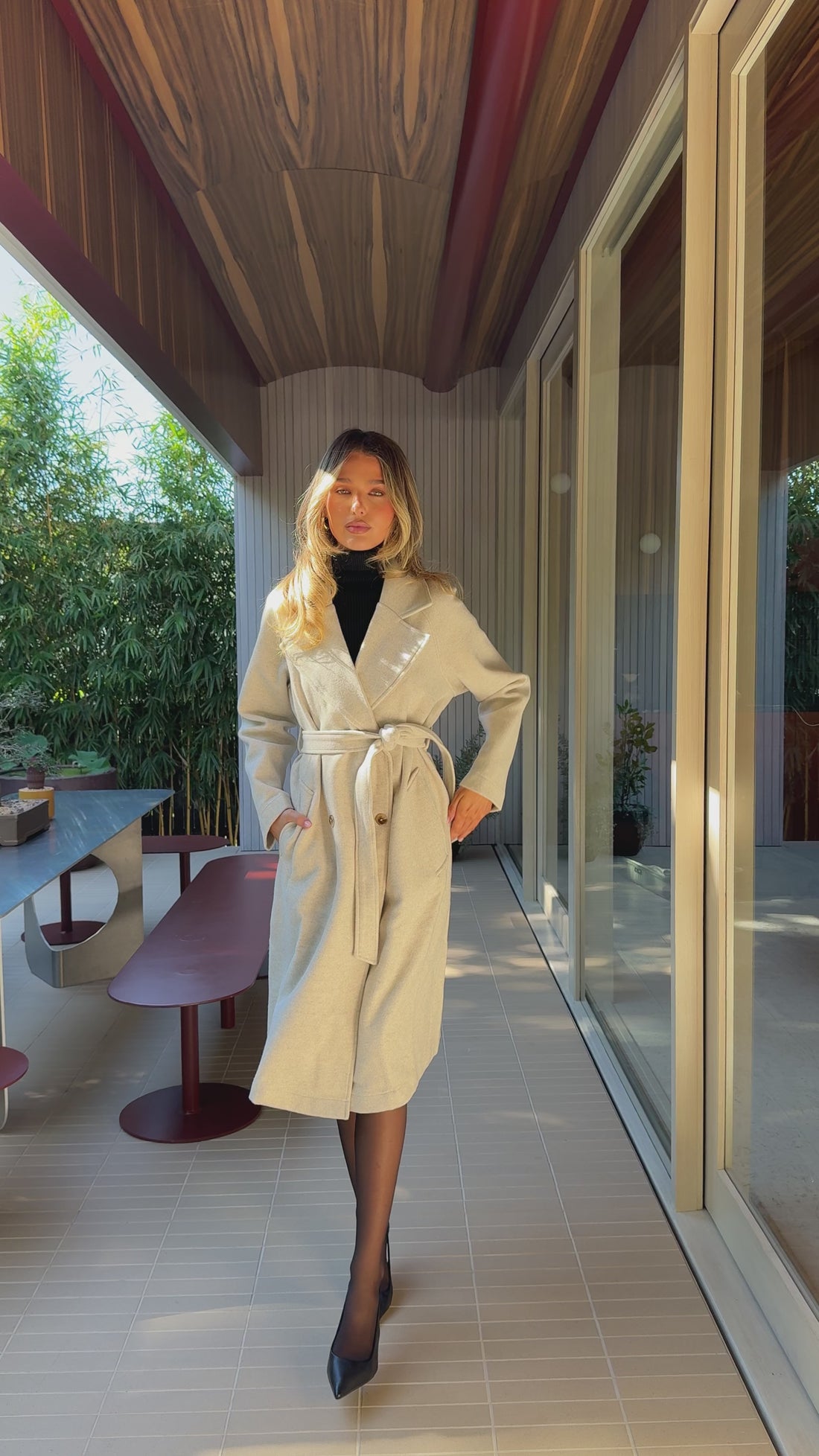 Marli Coat - Cream - Buy Women's Coats - Billy J